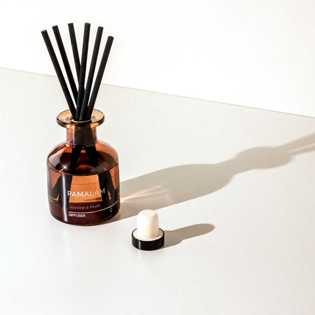 Pamalam Jasmine and Musk Diffuser– Pink Door Gifts
